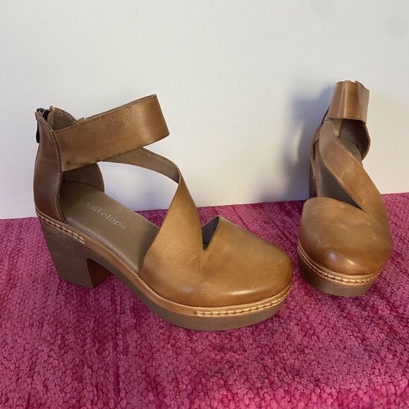 Antelope | Shoes | Antelope R2 Shae Leather Platform Wedge Mulesheels ...